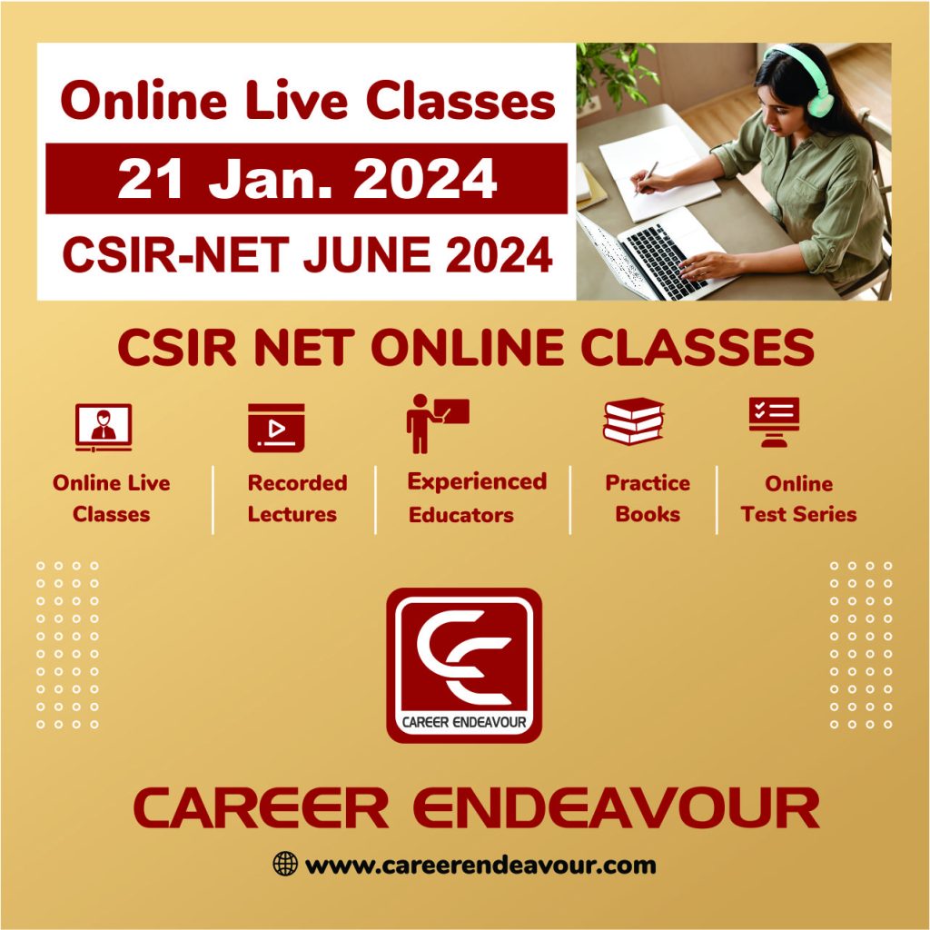 Csir Net Online Classes 2024 | Csir Net Online Coaching