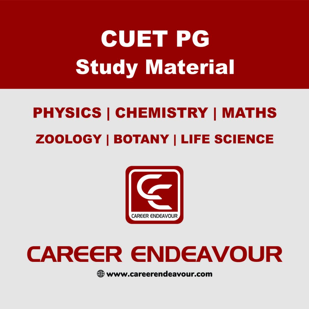 CUET PG Study Material 2025 | Career Endeavour