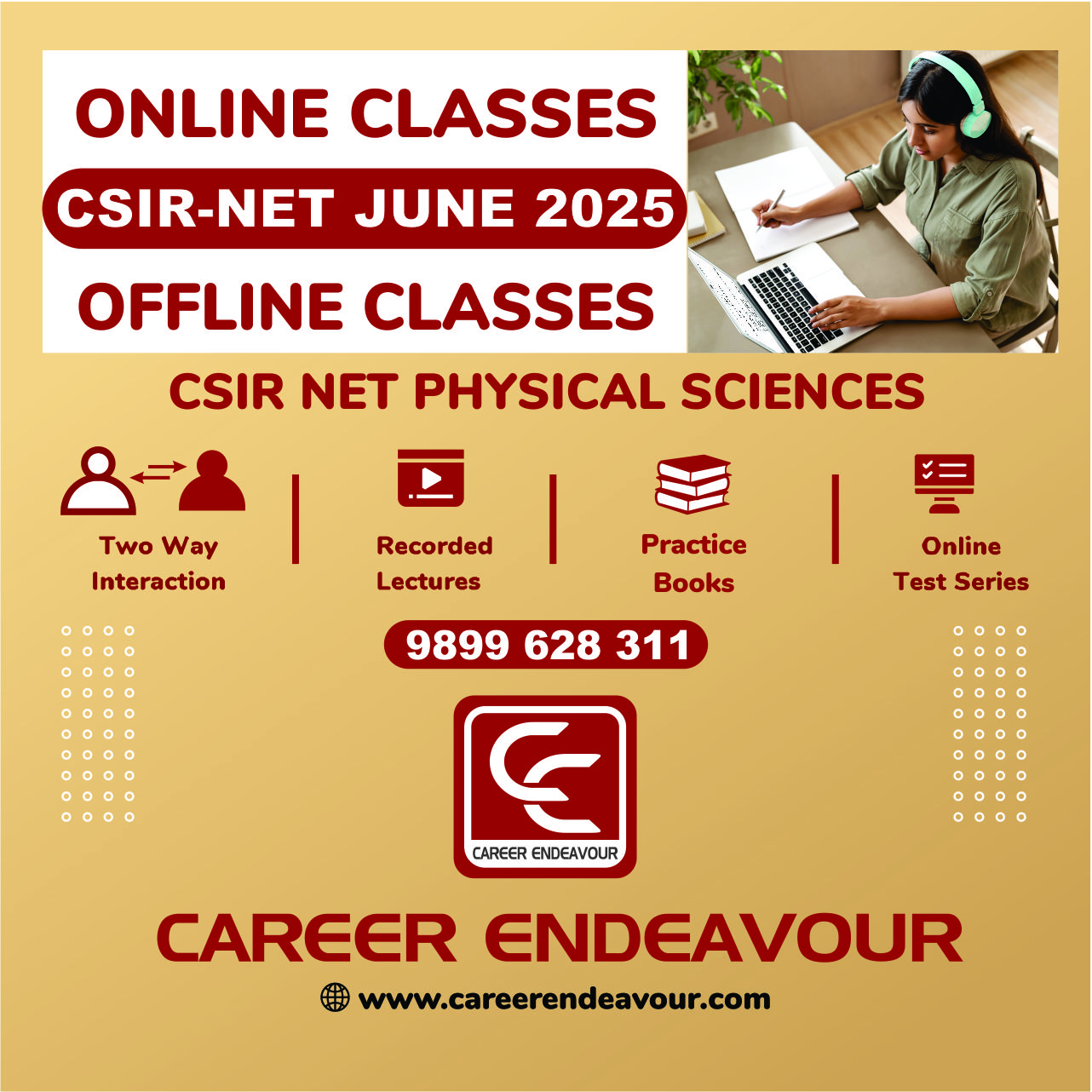 Csir Net Physical Science Online Coaching | Career Endeavour