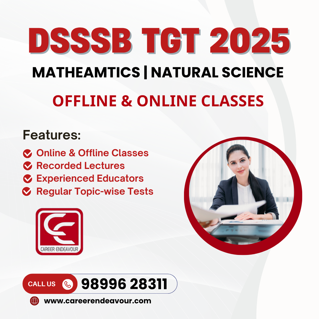 DSSSB TGT Online Coaching | Mathematics I Natural Science