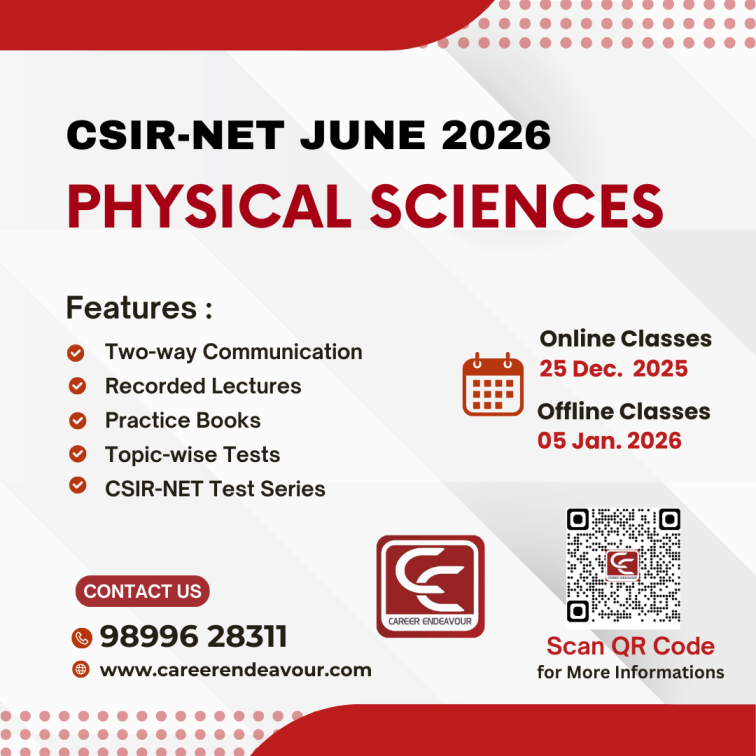 CSIR NET Physical Science Online Coaching June 2026