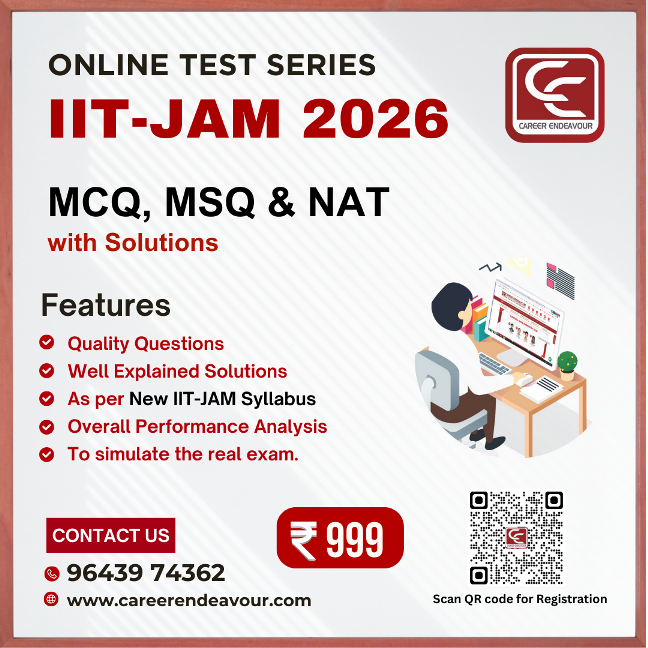 IIT JAM Test Series 2027